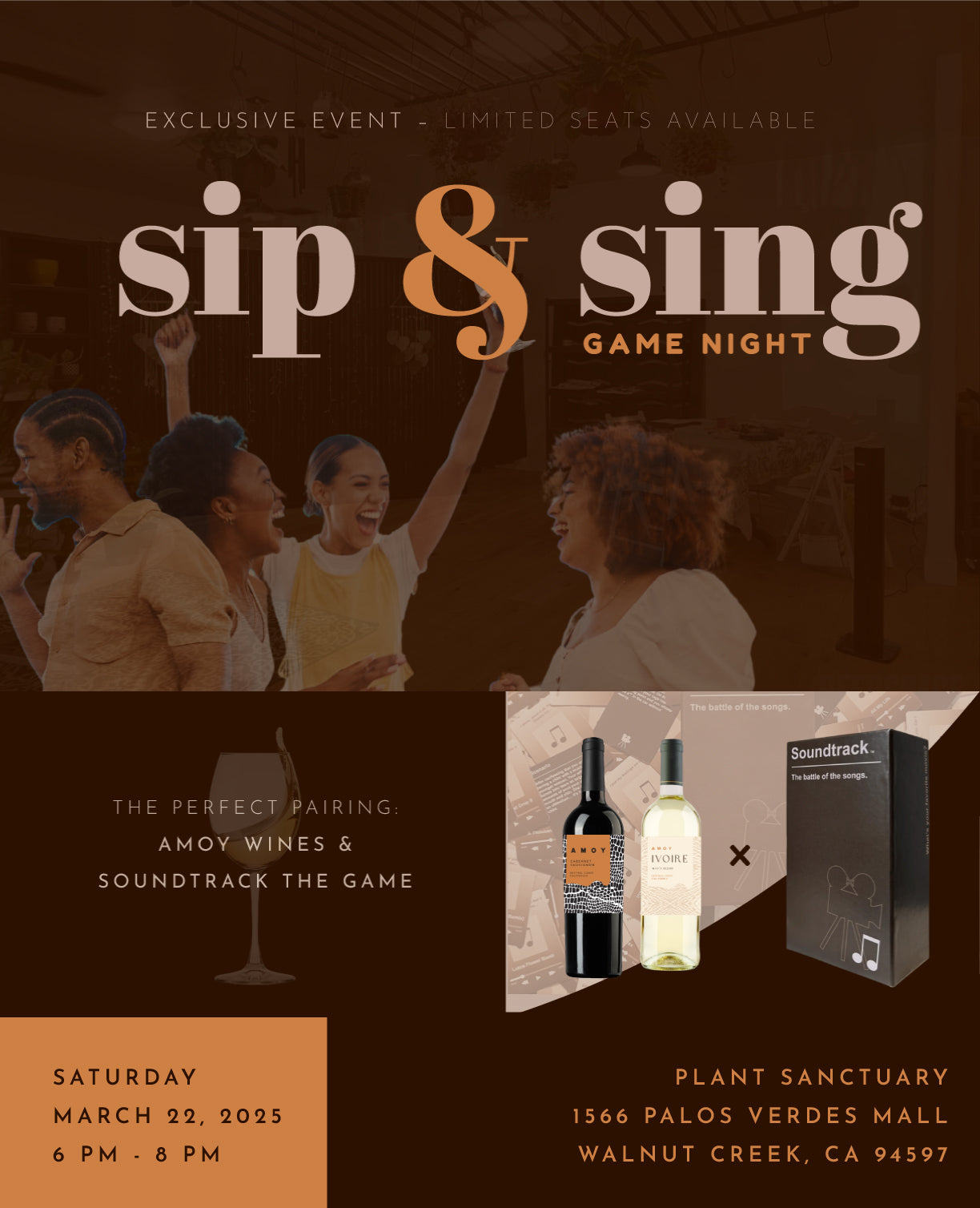 Sip and Sing Game Night – Amoy Wines